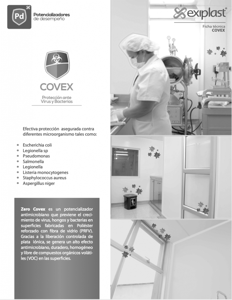 Información técnica de soluciones Exiplast