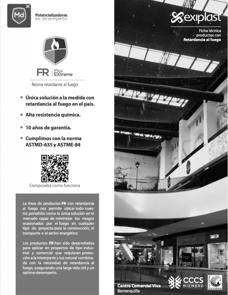 Información técnica de soluciones Exiplast